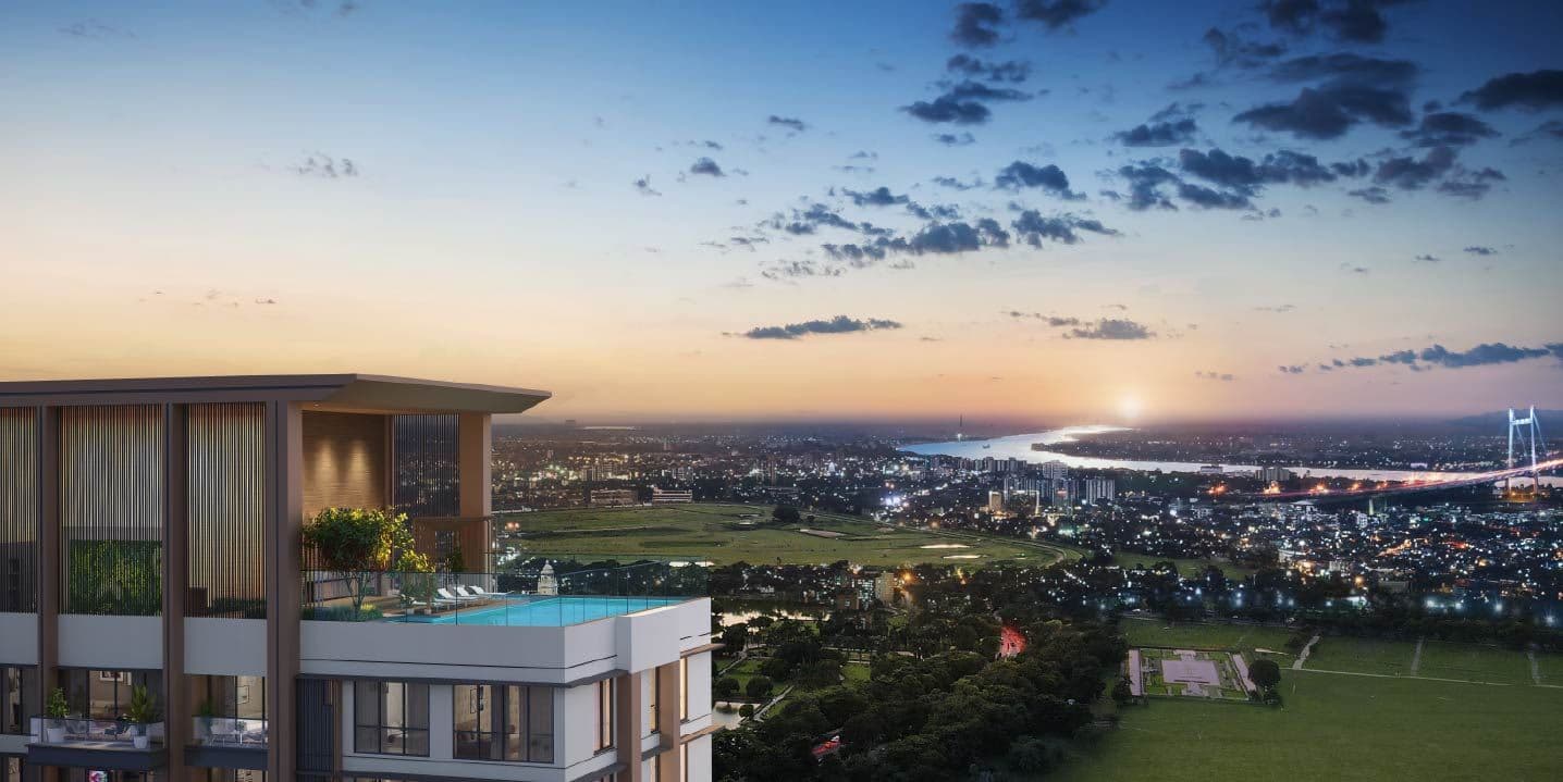 Merlin Azure in Chowringhee | 4 BHK AC Flats in Chowringhee