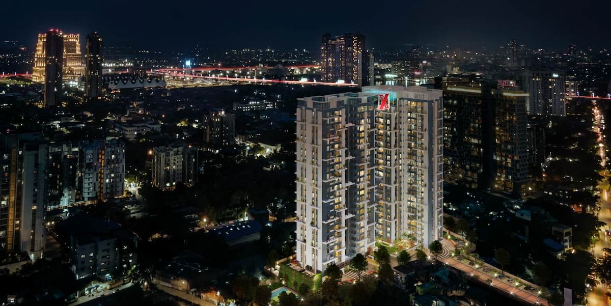 Merlin X Off EM Bypass - Luxurious 3/4 BHK near Topsia