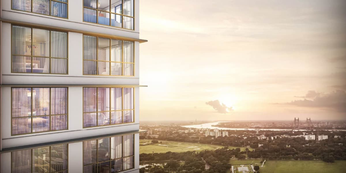 Merlin Azure in Chowringhee | 4 BHK AC Flats in Chowringhee