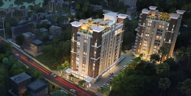 Merlin Next in Behala - 2 BHK Flats in Behala