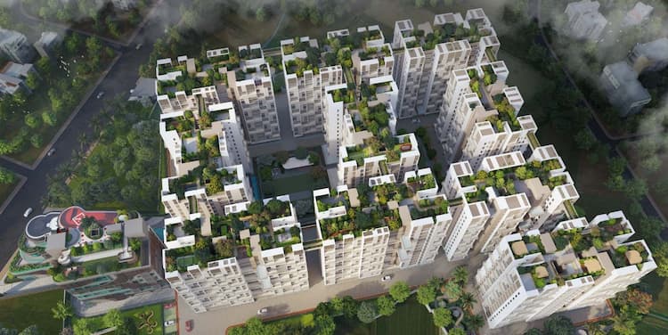 F Residences Merlin in Rajarhat, Premium 3/4 BHK in Rajarhat
