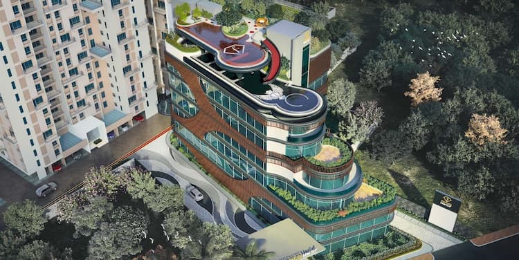 F Residences Merlin in Rajarhat, Premium 3/4 BHK in Rajarhat