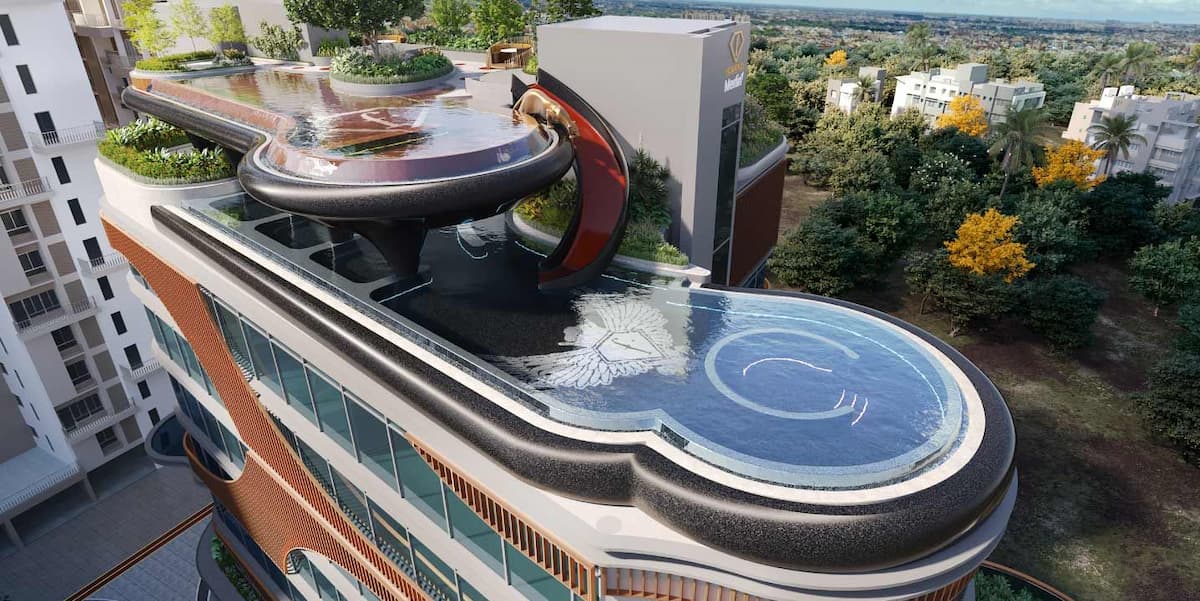 F Residences Merlin in Rajarhat, Premium 3/4 BHK in Rajarhat