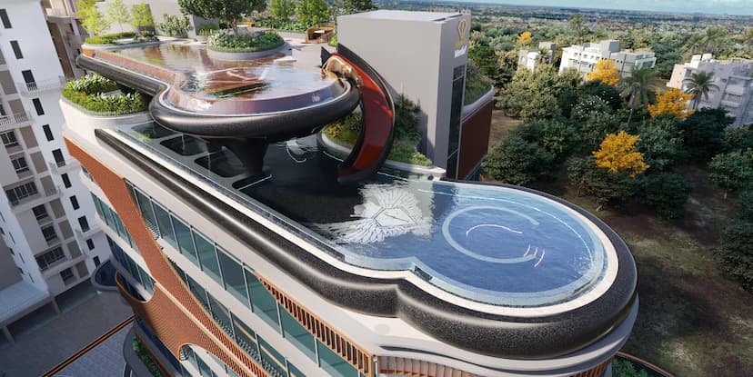 F Residences Merlin in Rajarhat, Premium 3/4 BHK in Rajarhat