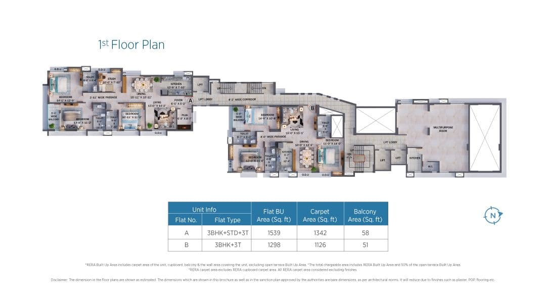 Merlin Ivy in Beleghata | Premium 3 BHK in Beleghata