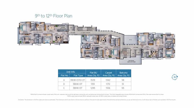 Merlin Ivy in Beleghata | Premium 3 BHK in Beleghata